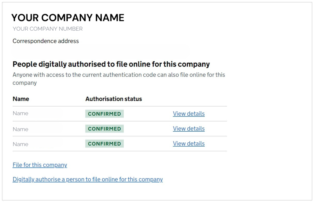 How to file a confirmation statement with Companies House